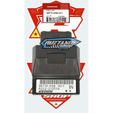 Jual ECM/ECU/PGM FI UNIT NEW SUPRA GTR (38770-K56-N11) | Shopee Indonesia