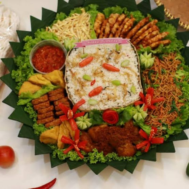 Jual tumpeng nasi liwet 10 porsi halal murah hemat | Shopee Indonesia