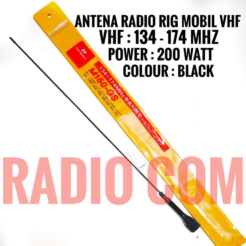 Jual JUAL ANTENA RADIO RIG MOBIL RIG VHF DIAMOND D-ANTENA M150 GS GSA ( 136-174MHz ) ANTENA ...