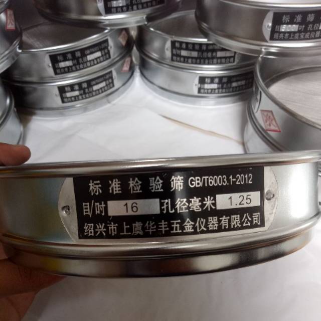 Jual 16 Mesh Sieve ayakan Stainless Steel, Diameter 8inch Atau 20cm ...