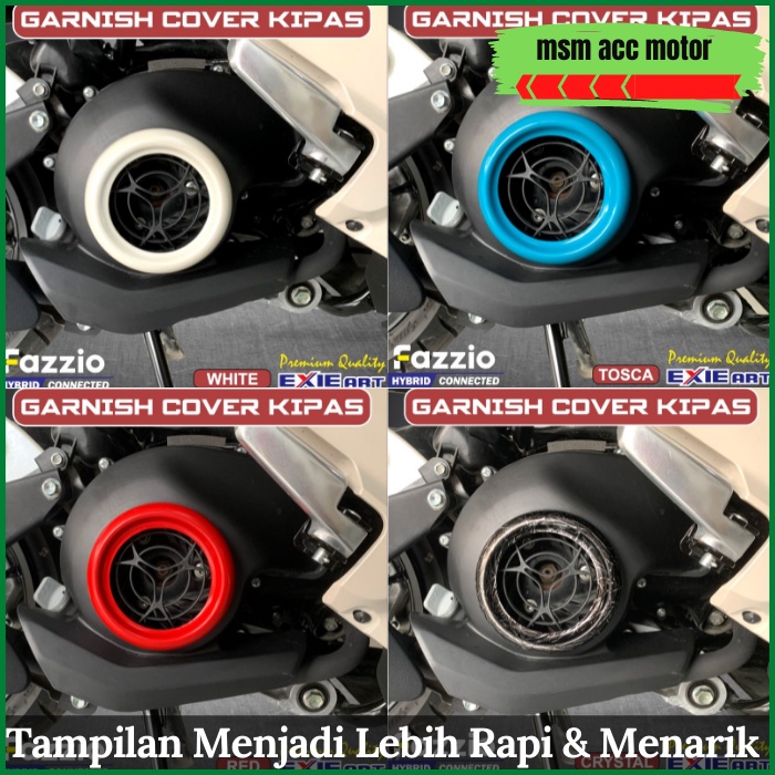 Jual Garnis Garnish Fazzio Cover Kipas Radiator Fazzio Grand Filano ...