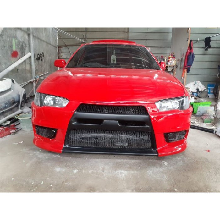 Jual Bodykit Evo - Bodykit Mitshubishi evo Bumper depan evo 4 costum ...