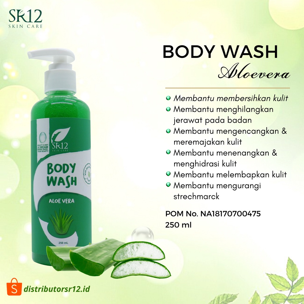 Jual Body Wash SR12 Sabun Mandi Herbal BPOM Badan Wangi Bersih dan ...