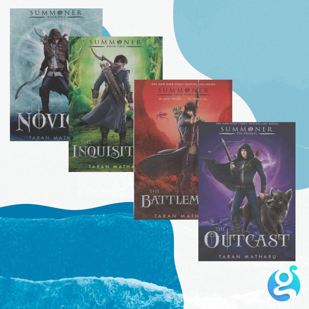 Jual (English) Summoner Book Series Taran Matharu (The Novice, The ...