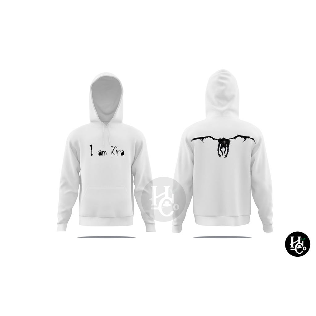 Jual Jaket Sweeter Hoodie Deathnote Kira Im Kira Ryuk Light Yagami ...