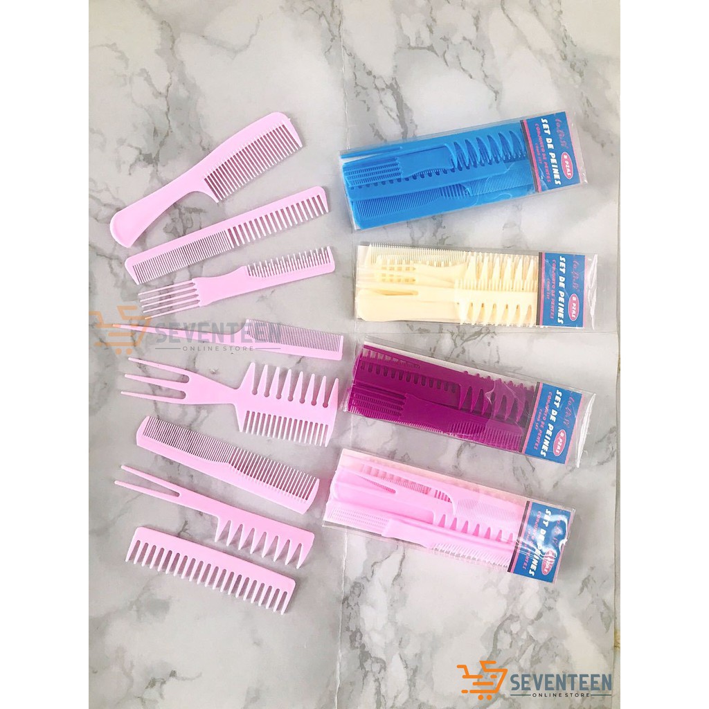 Jual SISIR RAMBUT SET 8 PCS / SISIR RAMBUT STYLING / SISIR RAMBUT SALON ...