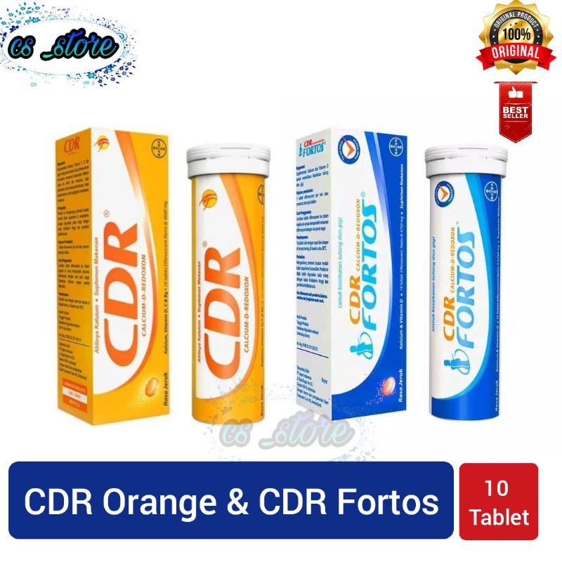Jual CDR Fortos Dan CDR Orange 10 Tablet | Shopee Indonesia