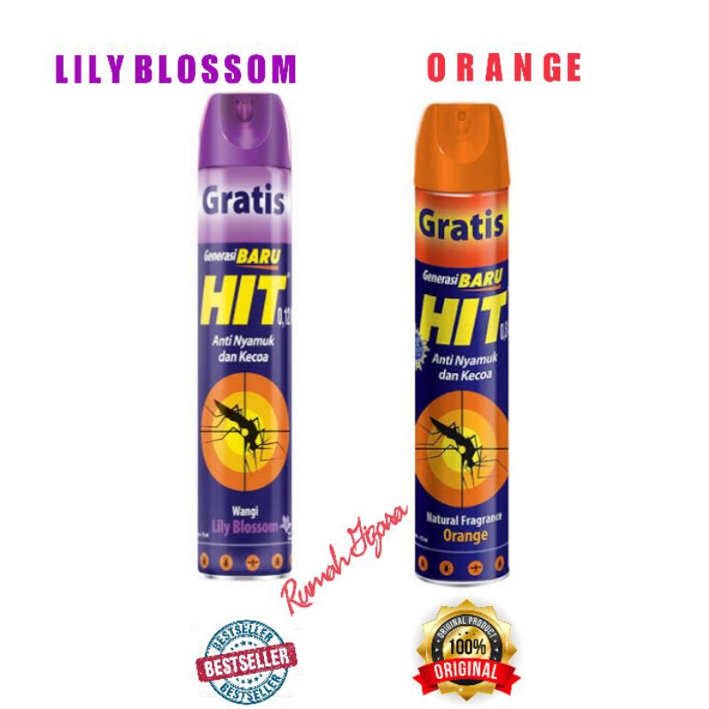 Jual SEMPROTAN NYAMUK HIT 600 + 75 ML HIT AEROSOL HARGA PROMO | Shopee ...