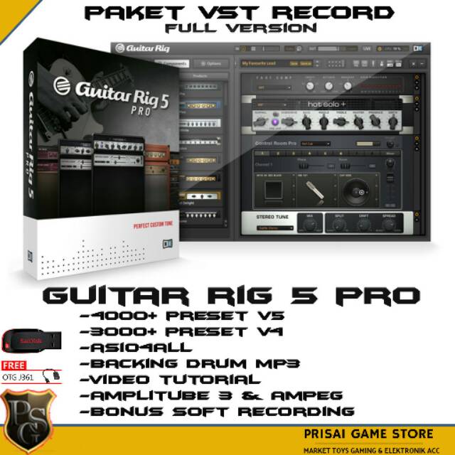 Jual Software Guitar Rig 5 Full Version Native Instrument - Efek Gitar ...