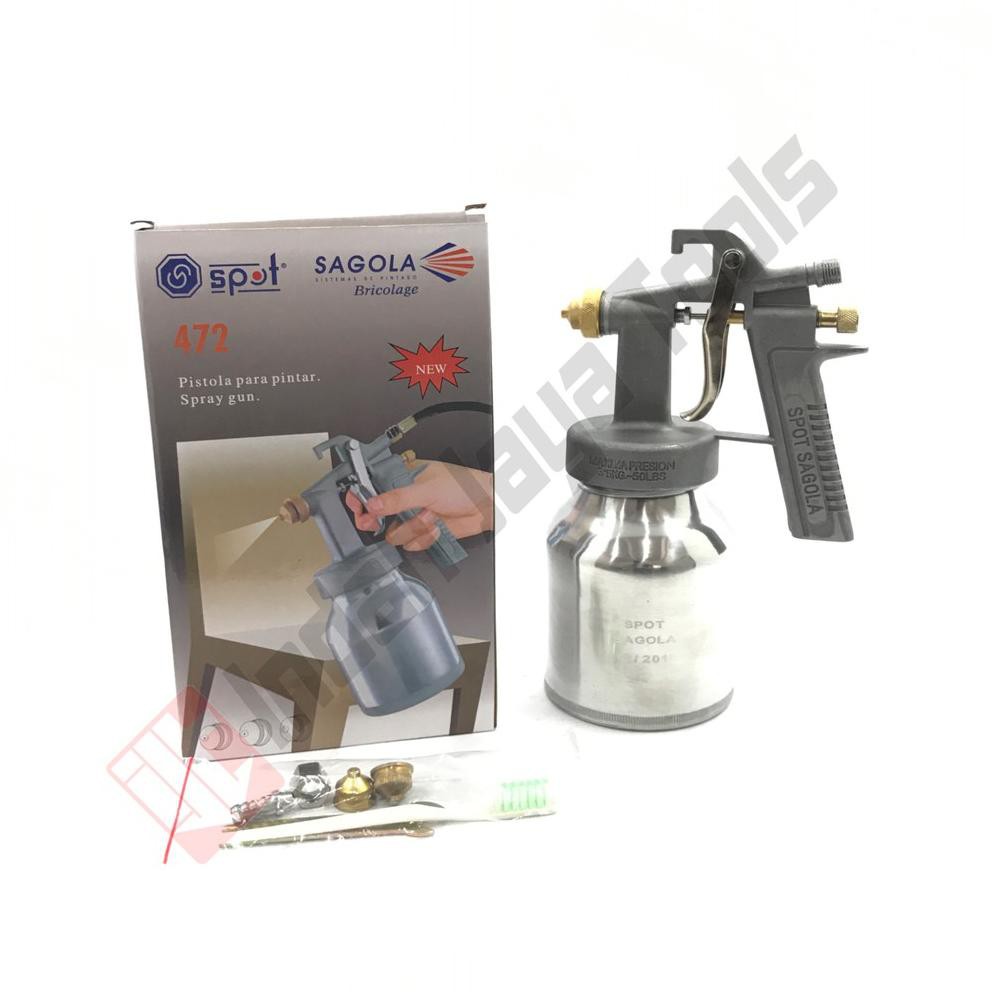 Jual Spray Gun Sagola 472 - Alat Semprot Cat Tabung Bawah (ART. 9561 ...