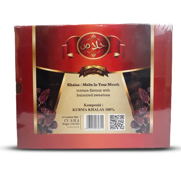 Jual Kurma Golden Dates Khalas 1 Kg premium | Kurma Khalas Premium ...