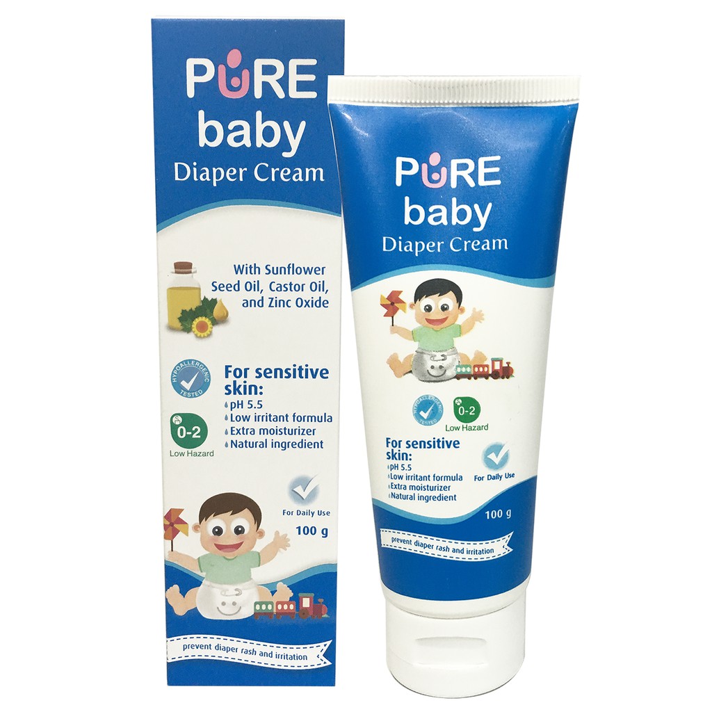 Jual PURE BB Baby Diaper Cream 100gr | Shopee Indonesia