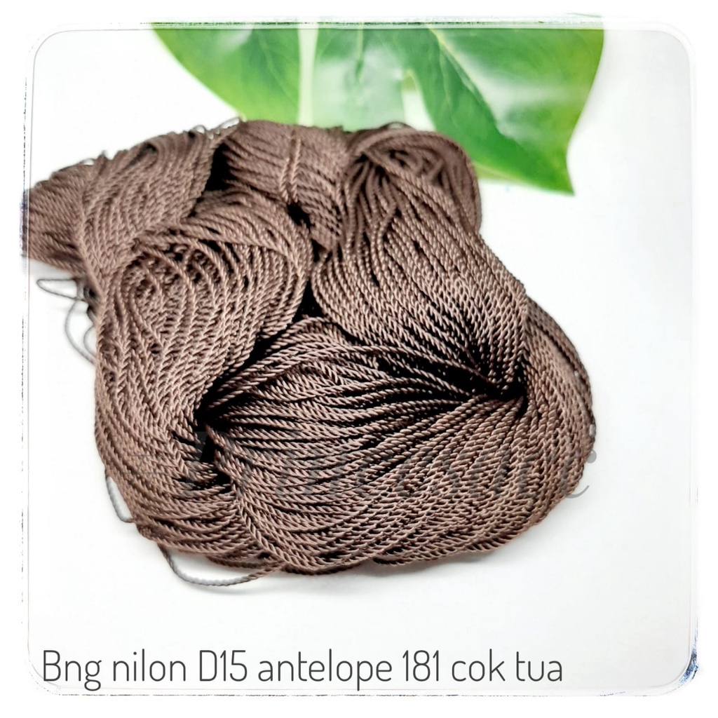 Jual Benang Nilon Hitam - Tali Hang Tag /benang sol /bng nilon d15 ...