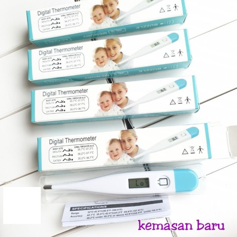 Jual Termometer Digital Anak Pengukur Suhu Badan Tubuh Bayi Baby Anak ...