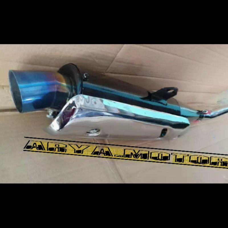 Jual KNALPOT RACING BOBOKAN YAMAHA VEGA NEW JUPITER Z BURHAN KRIPTON ...