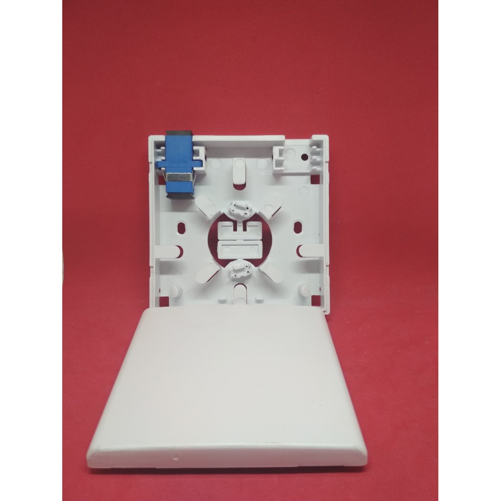 Jual Roset 2 Core Fiber Optic Adapter Polos | Shopee Indonesia