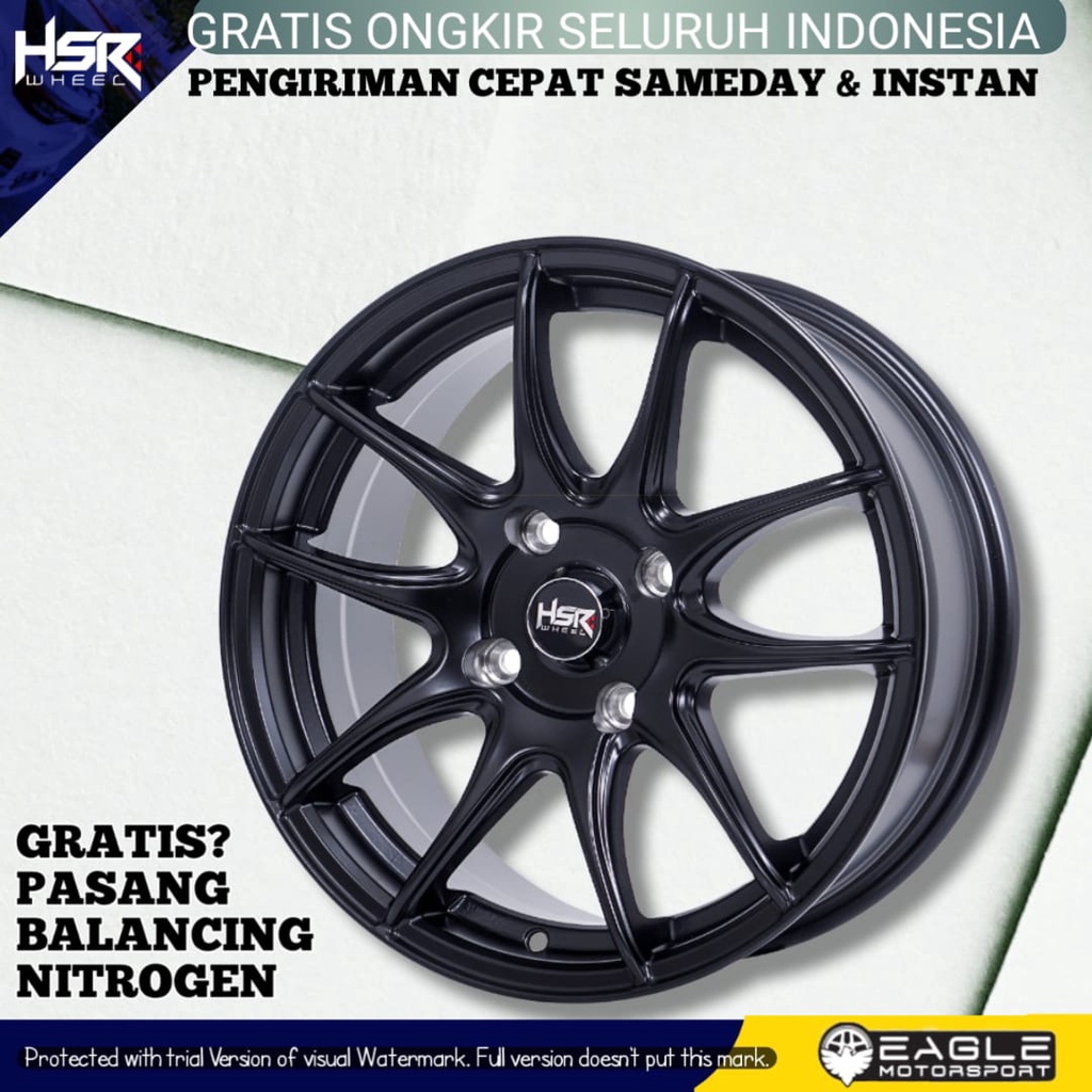 Jual Velg Mobil Racing R15 Pelek Avanza Xenia HSR KAMIKAZE R15 Ring 15 ...
