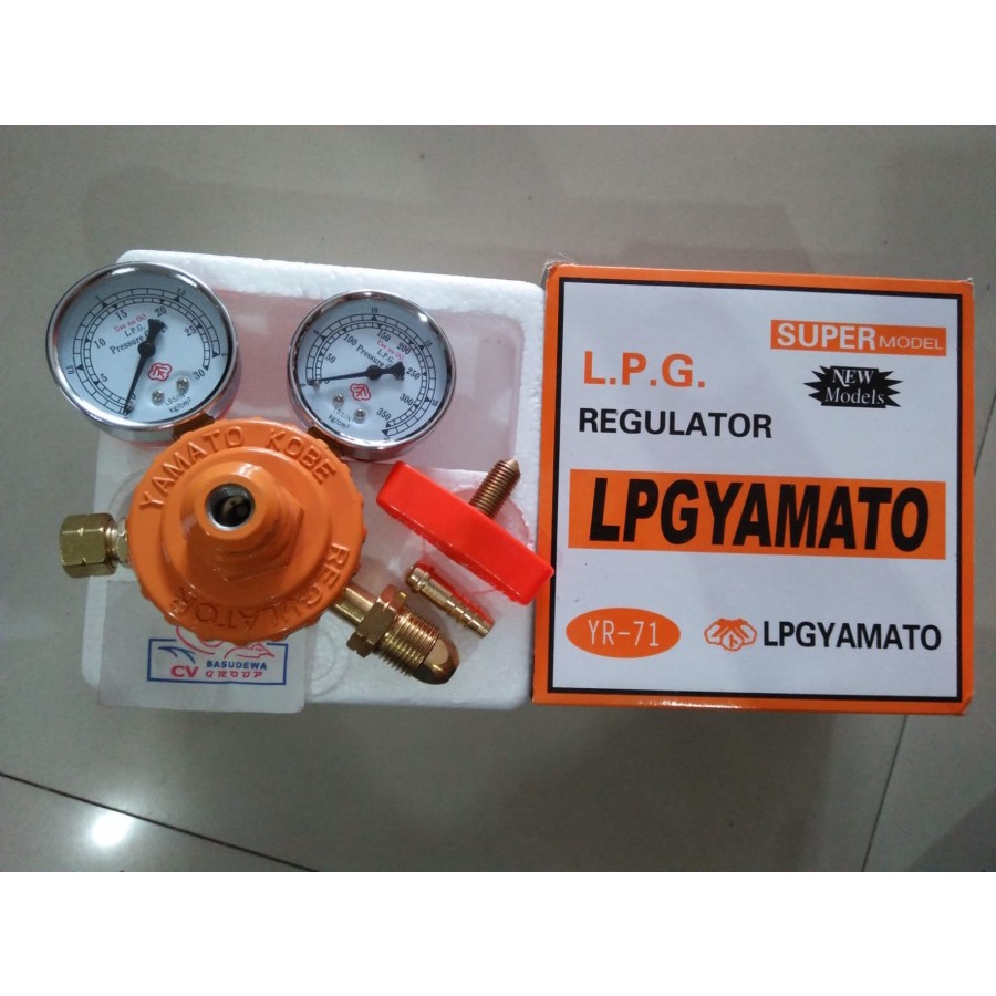 Jual YAMATO REGULATOR LPG YR-71/GAS REGULATOR | Shopee Indonesia