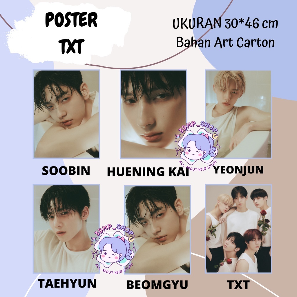 Jual POSTER A3 TXT THURSDAY CHILD FREEFALL | Shopee Indonesia