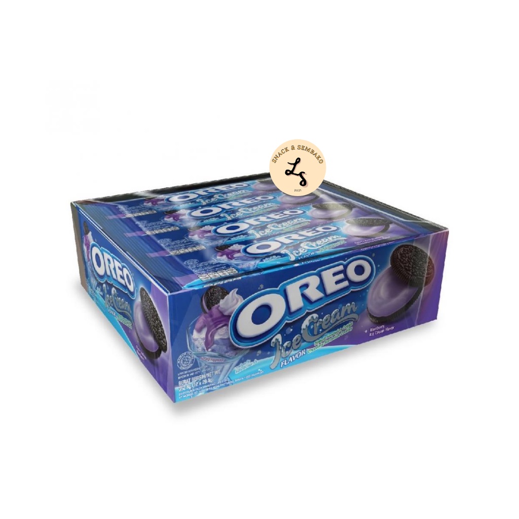Jual Oreo 2000 Biskuit 27.6gram (1 pack isi 12 pcs) | Shopee Indonesia