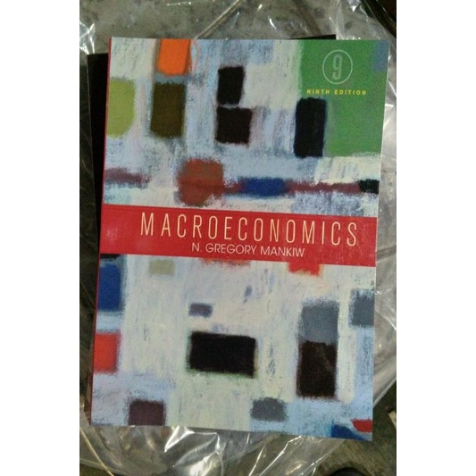 Jual MACROECONOMICS N GREGORY MANKIW NINTH EDITION COLOUR | Shopee ...