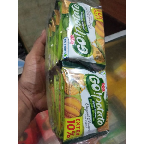Jual Biskuit Gopotato/Go Potato 500 Sachet isi 20 | Shopee Indonesia