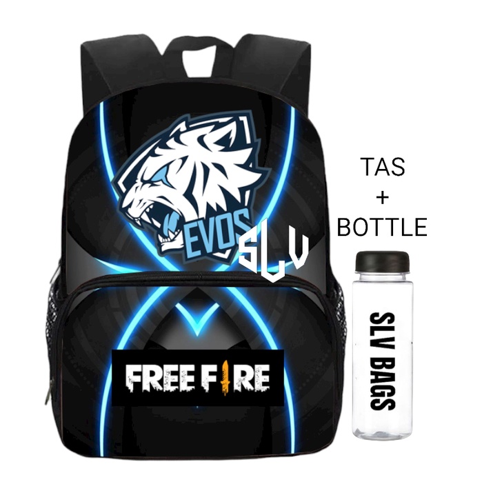 Jual Tas Sekolah Anak Laki Laki EVOS Free Fire Terbaru FF Gaming ...