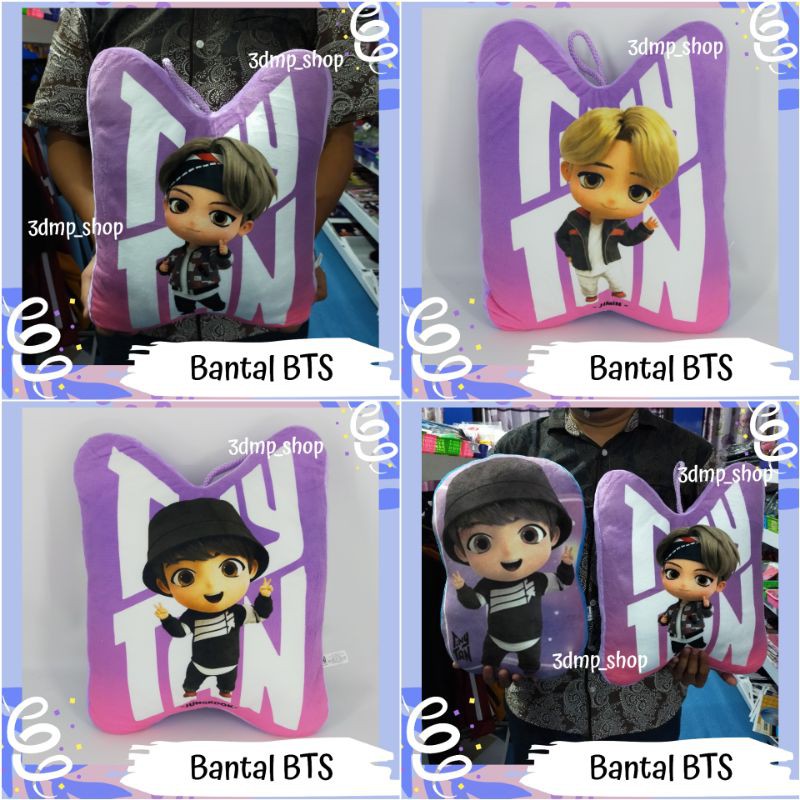 Jual Bantal Boneka BTS TINY TAN MIC DROP JIMIN JUNGKOOK V TAEHYUNG JIN JHOPE SUGA RAPMONSTER RM ...