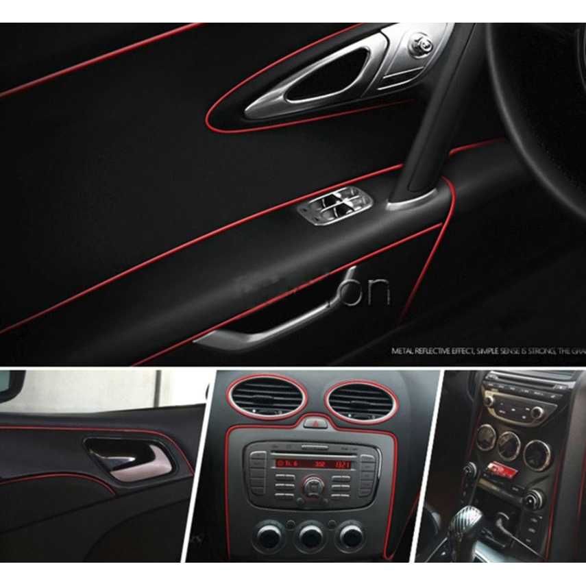 Jual Stiker Dekorasi Interior Mobil 5M Sticker Doortrim Modifikasi ...