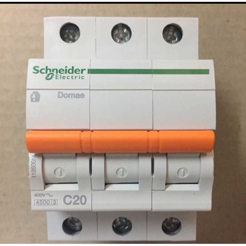 Jual MCB SCHNEIDER 3P 20A 20AMPERE / BREAKER / PEMUTUS ARUS LISTRIK ...