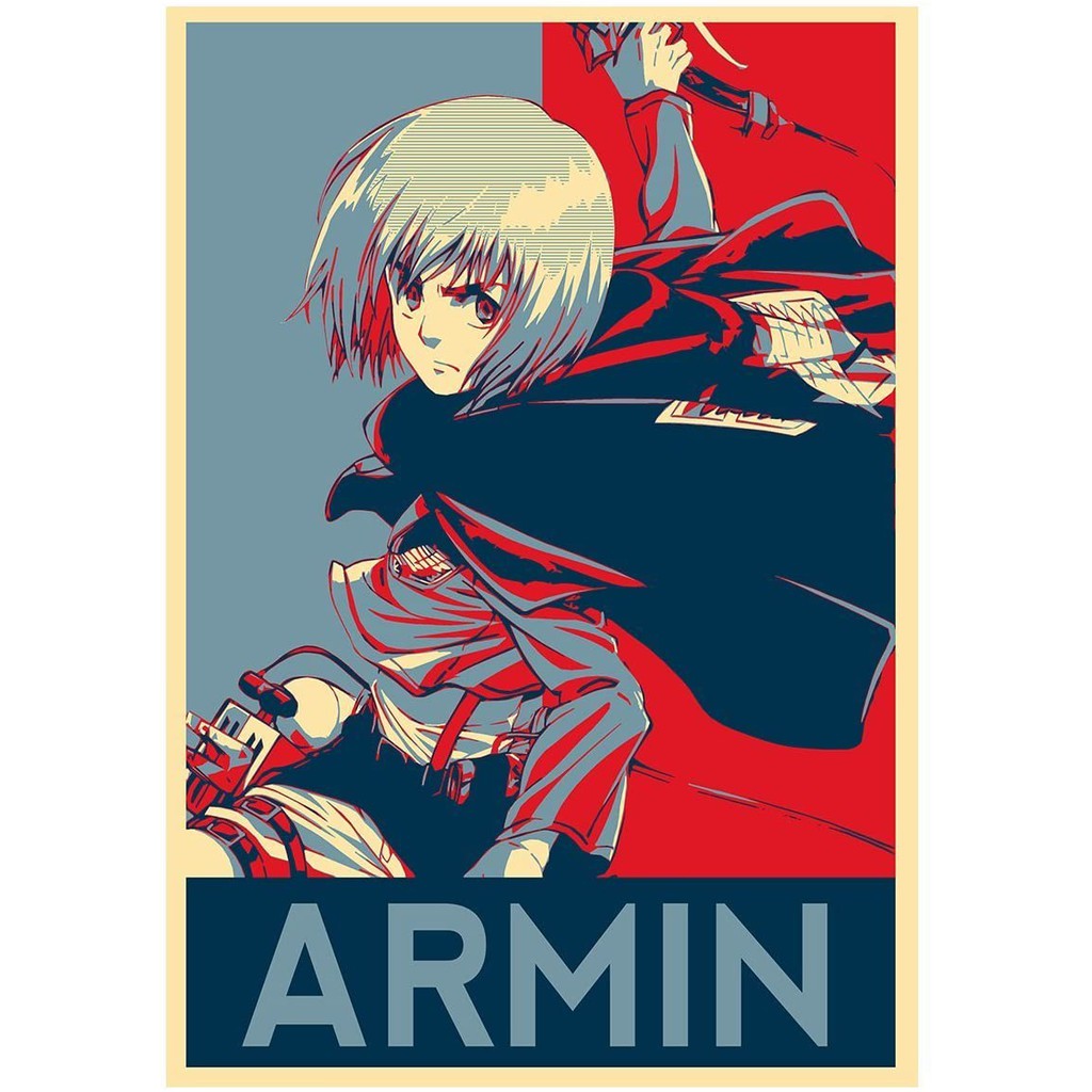 Jual Poster Propaganda Anime Manga Attack On Titan (AOT) Shingeki No ...