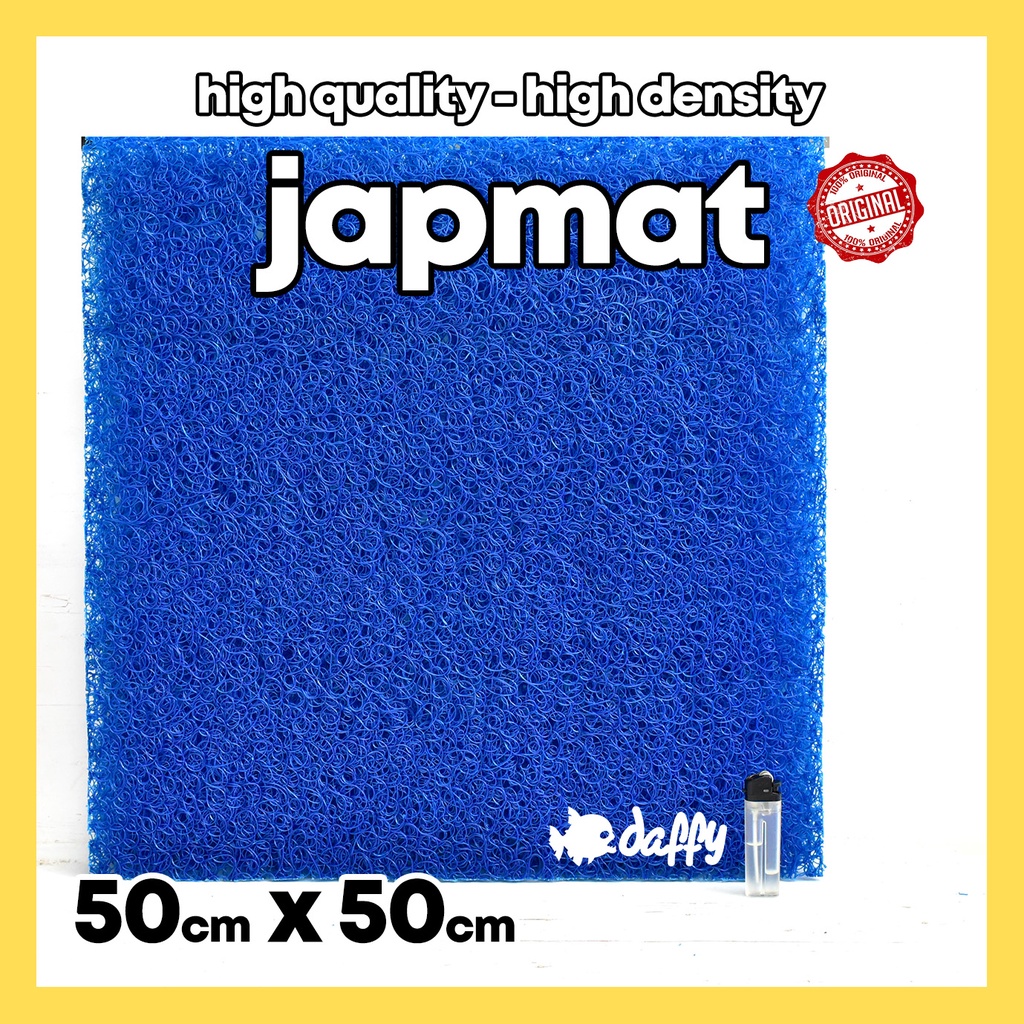 Jual JAPMAT 50 X 50 cm FILTER MAT media filter mekanis | Shopee Indonesia