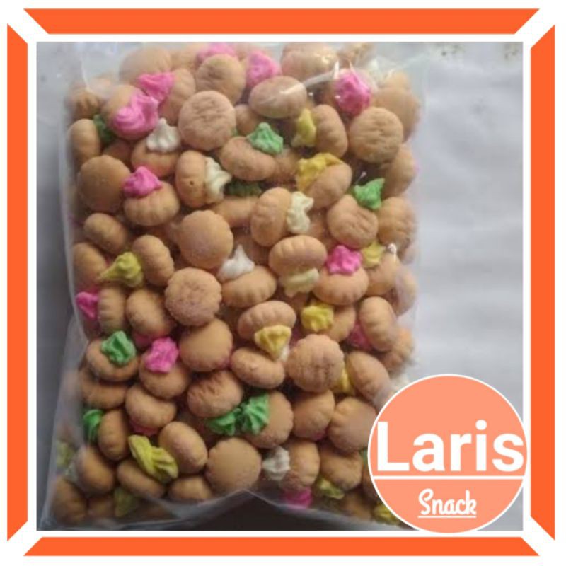 Jual Biskuit Gem Rose (Warna Warni) Gemrose / Roti Gem / Kue Monas ...