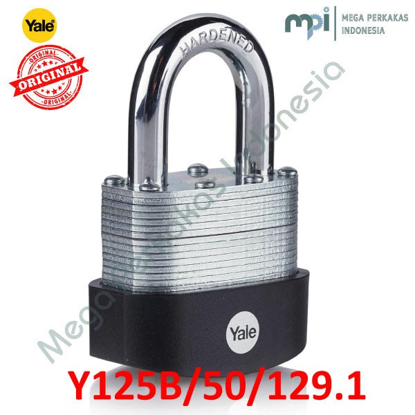 Jual GEMBOK YALE Y125B 50 mm - Padlock Classic Series Outdoor | Shopee ...
