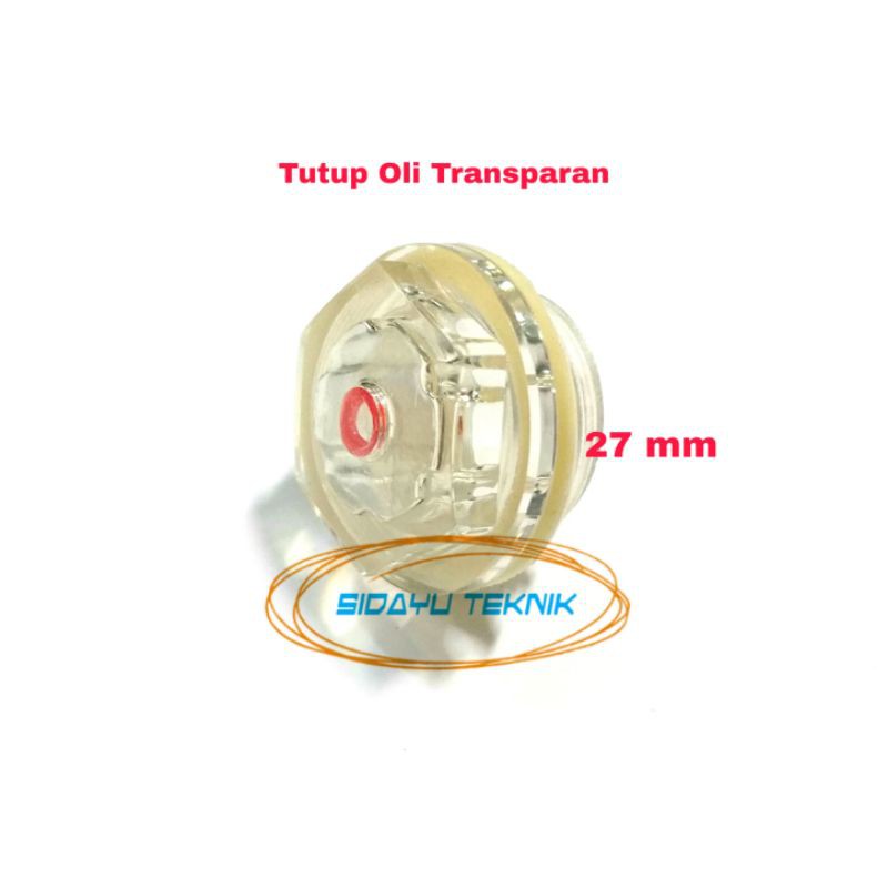 Jual Tutup Oli Kompresor Portable Transparan | Shopee Indonesia