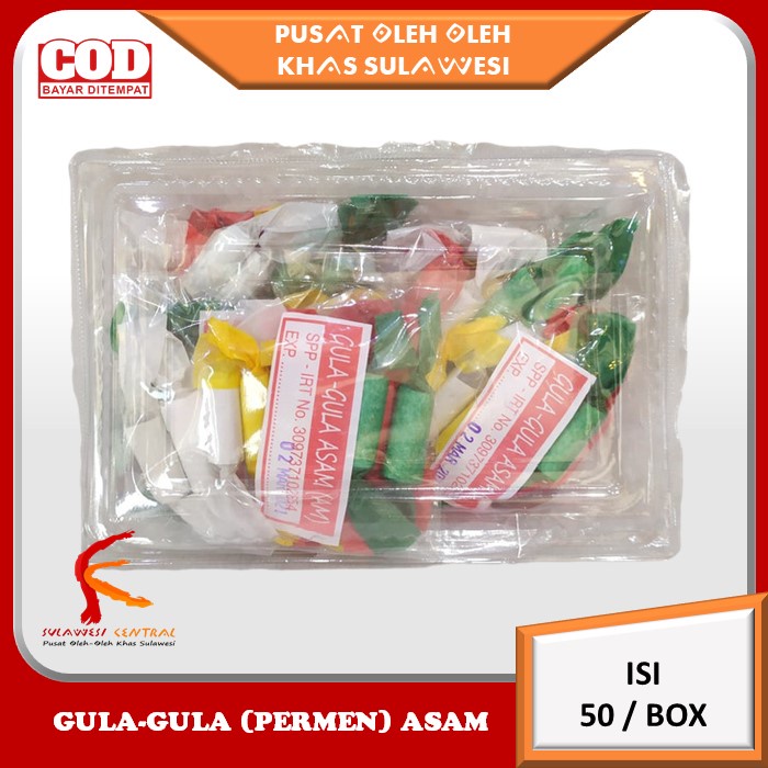Jual Permen Gula-Gula Asam Khas Sulawesi 150 gr | Shopee Indonesia