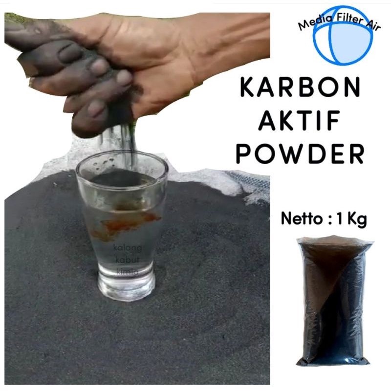 Jual Karbon aktif / Carbone active / carbon aktif bubuk / netto - 1 kg | Shopee Indonesia