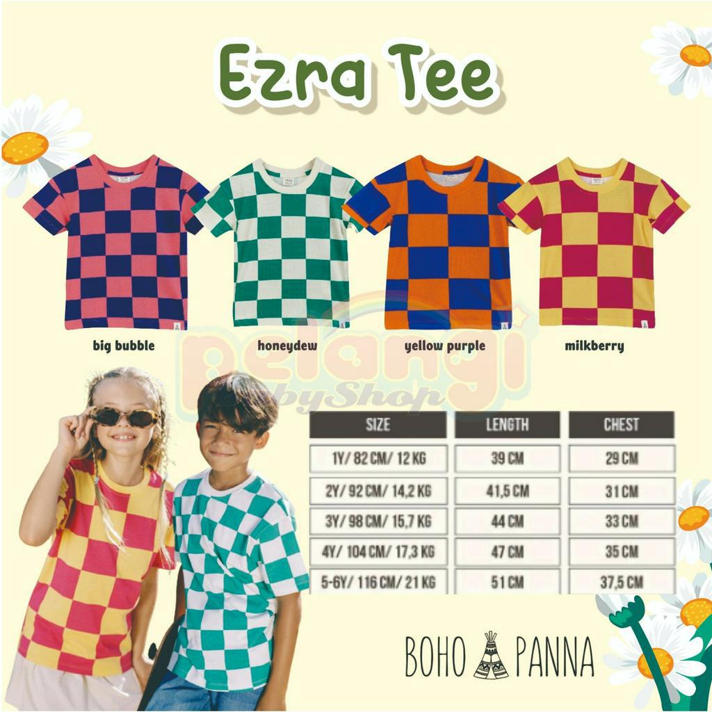 Jual BOHOPANNA | BOHO | BOHO PANNA | EZRA TEE | KAOS ANAK | Shopee Indonesia