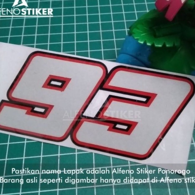 Jual Stiker Custom Nomor Balap MotoGP | Shopee Indonesia