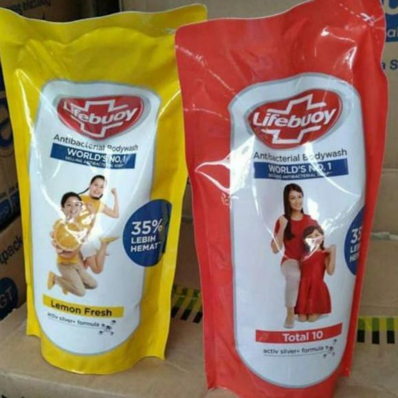 Jual Lifebuoy body wash 900ml lemon kuning | Shopee Indonesia