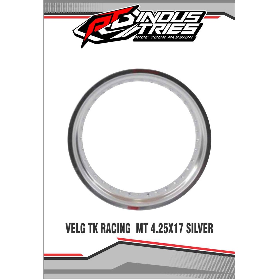 Jual TK Racing- Velg TK Racing Bright/TK Japan Silver 17 X 425 HOLE 36 ...