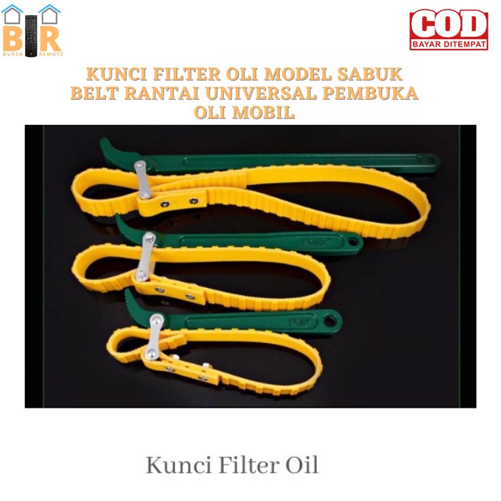 Jual Kunci Filter Oli Model Sabuk 8-12inch - Wrench Oil Filter Alat ...
