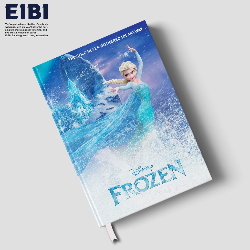 Jual [Notebook] Hardcover Walt Disney's Series Frozen | QUEEN ELSA ...