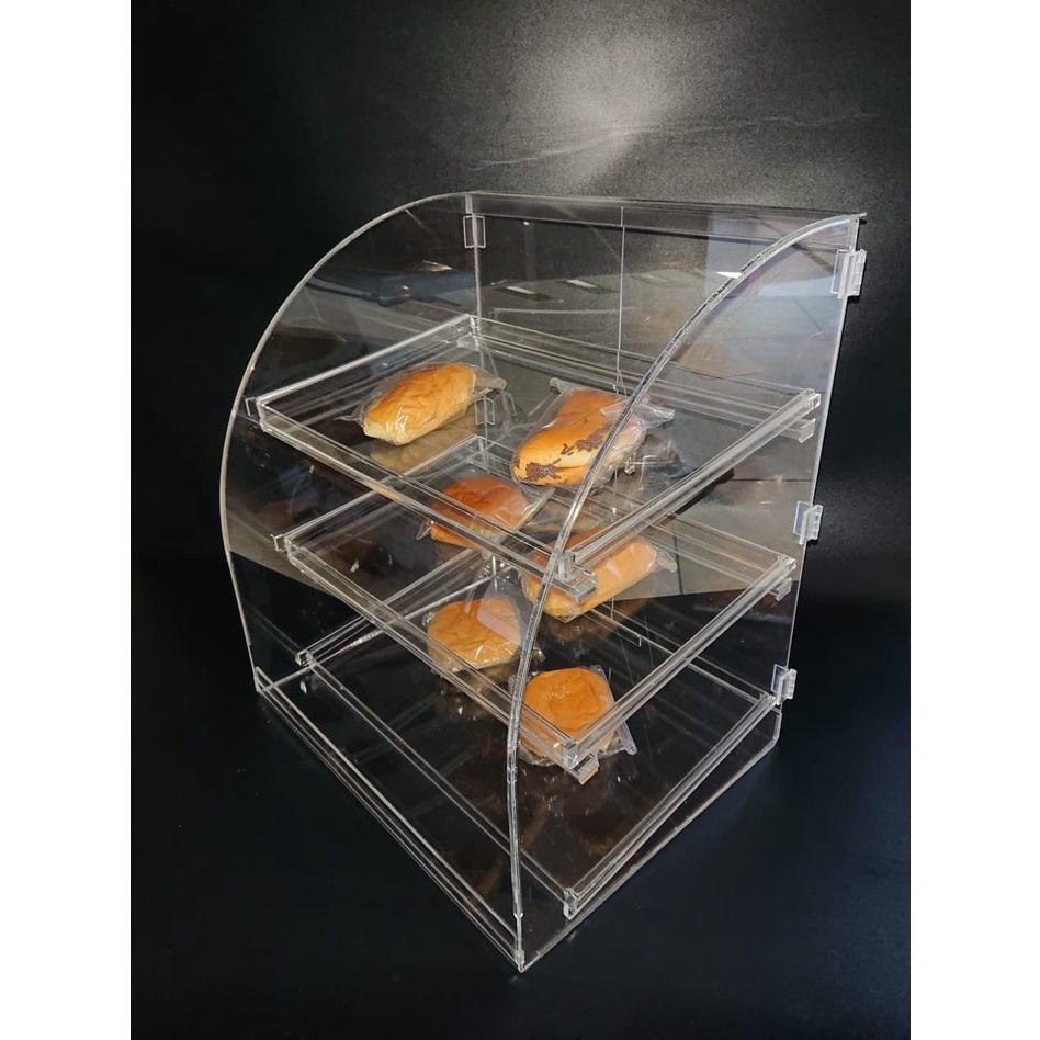 Jual Rak / Etalase / Display Kue Roti Cake | Shopee Indonesia