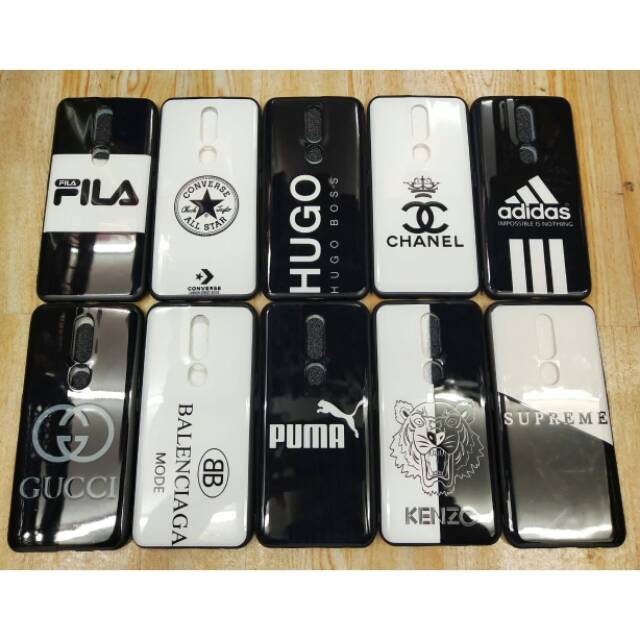 Jual Mjt Random Motif Case Black White Oppo A33 A39 A5 2020 A91 A3s