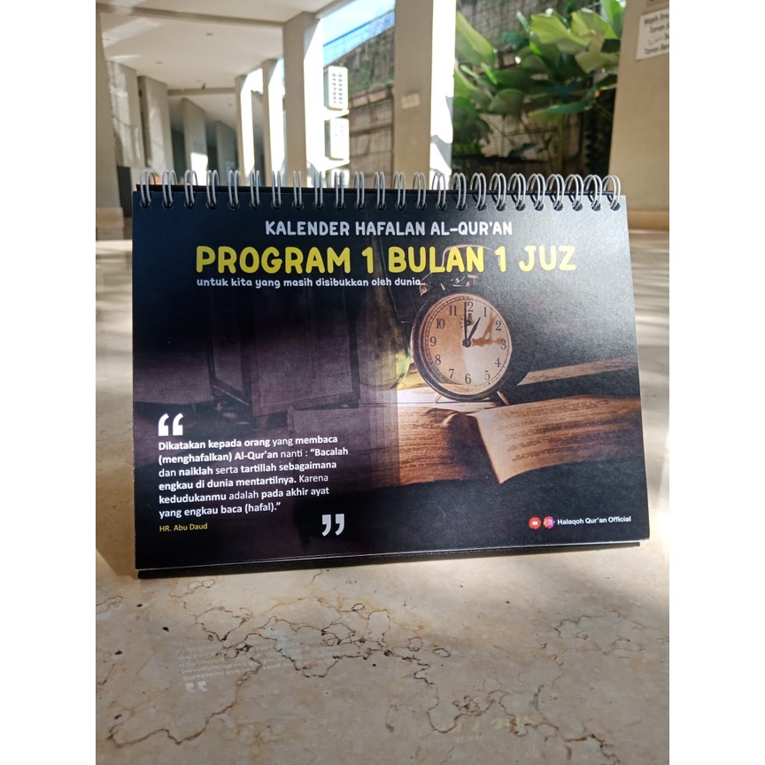 Jual KALENDER MEJA/KALENDER TARGET HAFALAN 30 JUZ SELESAI 30 BULAN ...