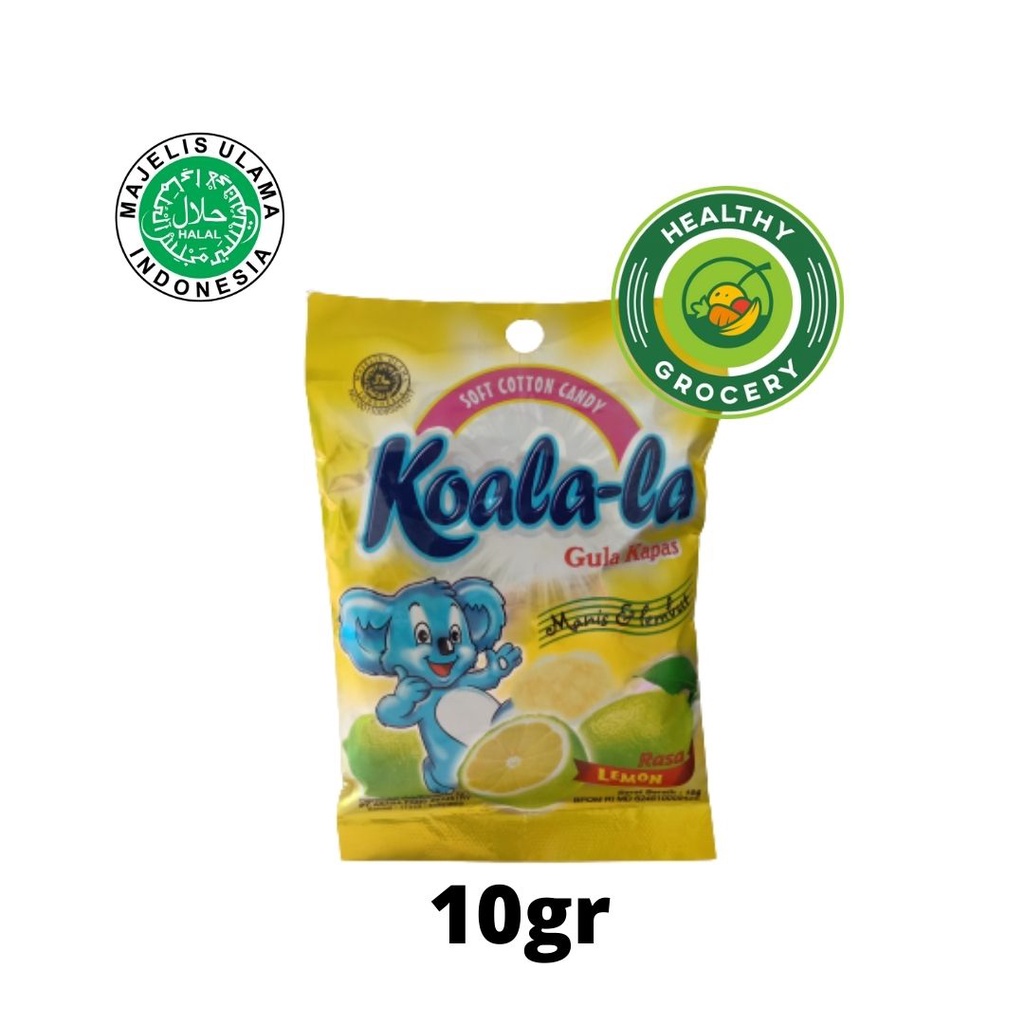 Jual Koala-La / Koalala Soft Cotton Candy 10gr / koala / Permen Gula ...