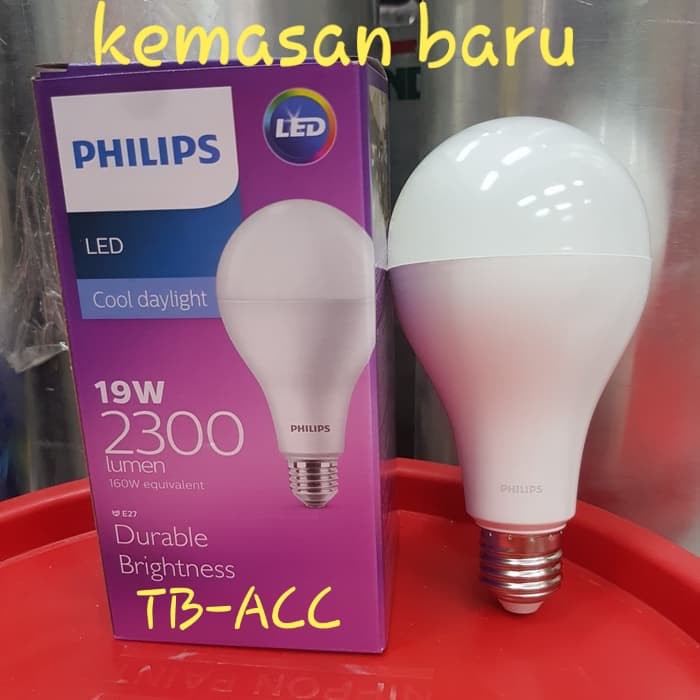 Jual Lampu bohlam LED Philips Phillips 19w 19watt 19 watt putih | Shopee Indonesia