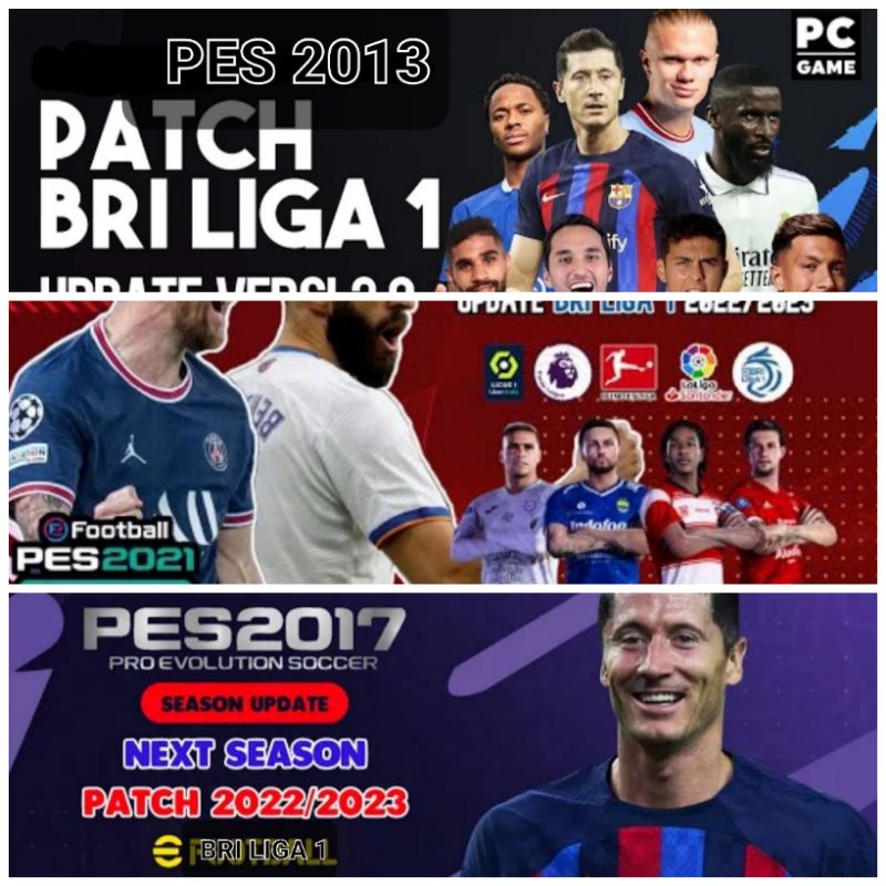 Jual PATCH PES 2013 2017 2021 Update season 2023 | Shopee Indonesia