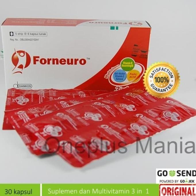 Jual FORNEURO SUPLEMEN MULTIVITAMIN DAN ANEMIA | Shopee Indonesia